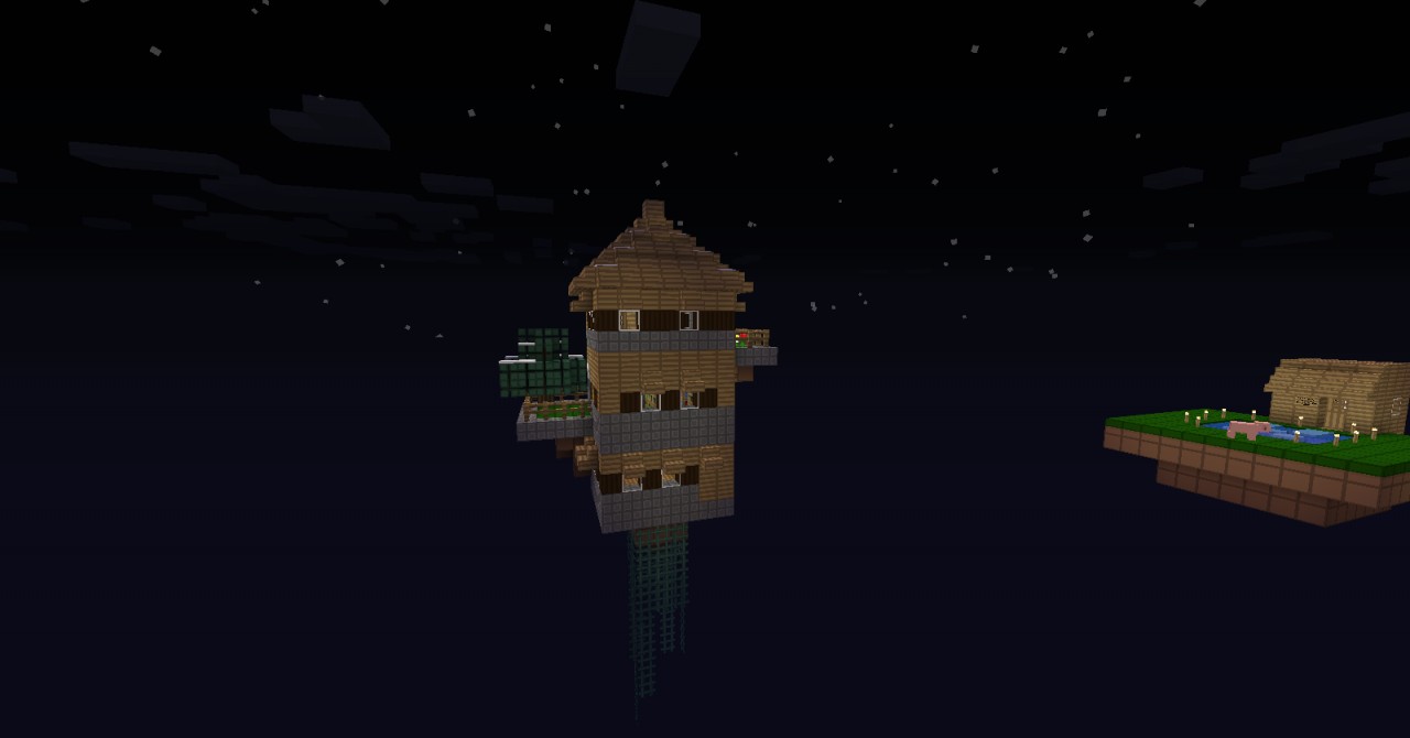 Floating Wizard Islands Minecraft Map