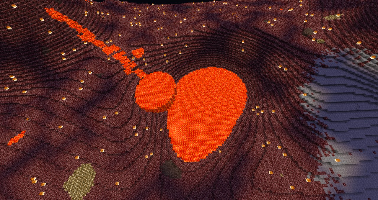 Nether Survival - Custom Terrain Minecraft Map