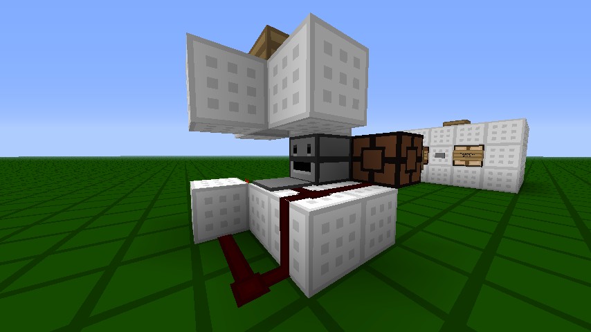 Smaller Peaceful Mode Detector [Redstone] Minecraft Map