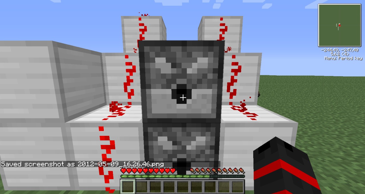 the arrow shooter Minecraft Map