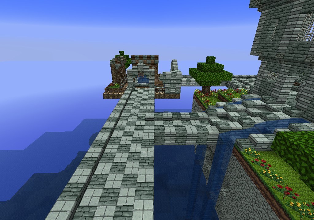 My Floating Spawn Minecraft Map
