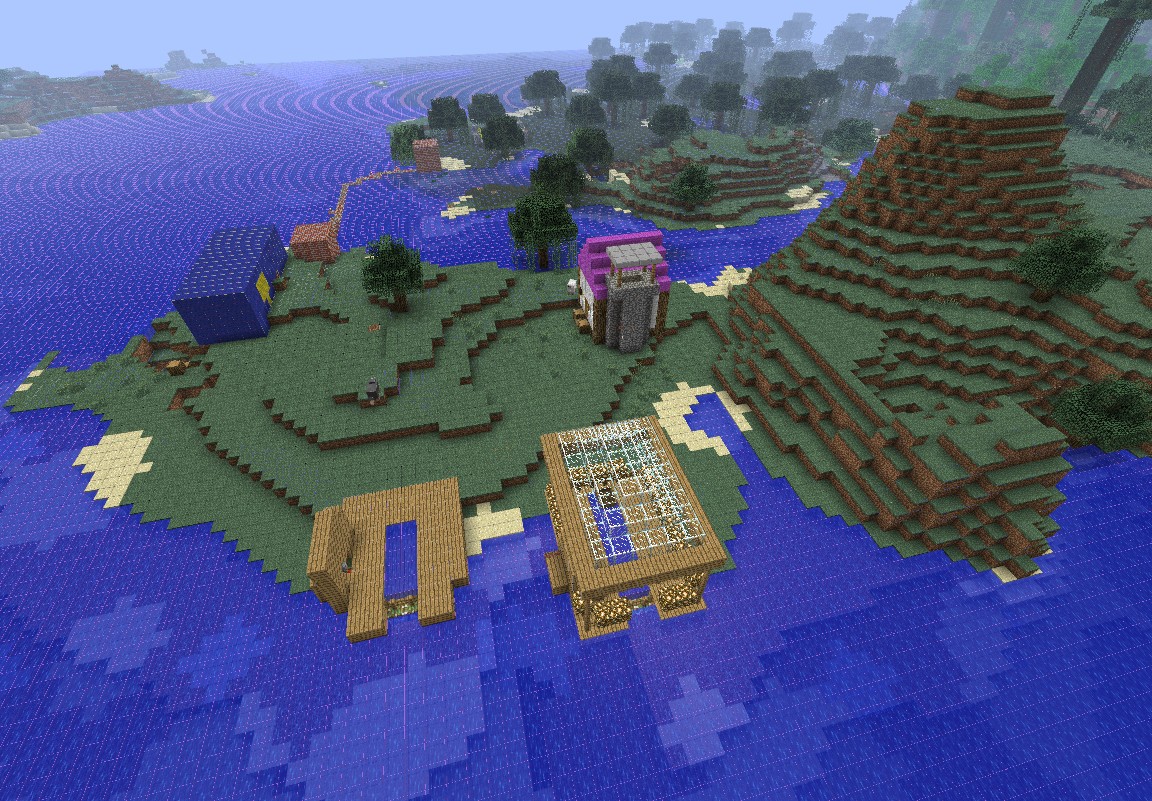 THE TOWN Minecraft Map