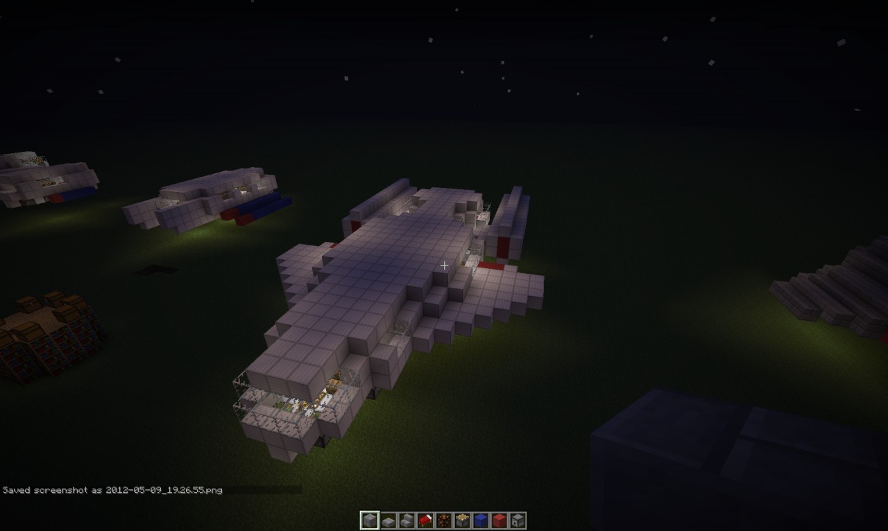 World With All My Ships and Buildings [All ships zeplin mod compatible ...