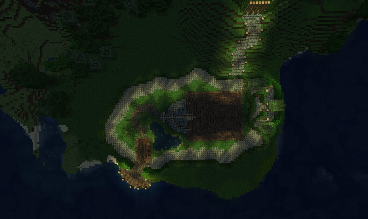 The Temple of the Moon (月の神殿) Minecraft Map