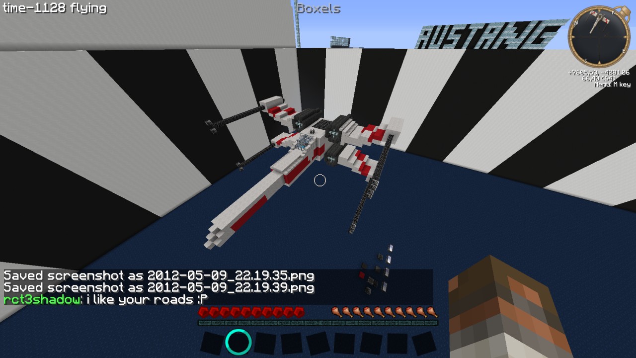 X-wing Minecraft Map