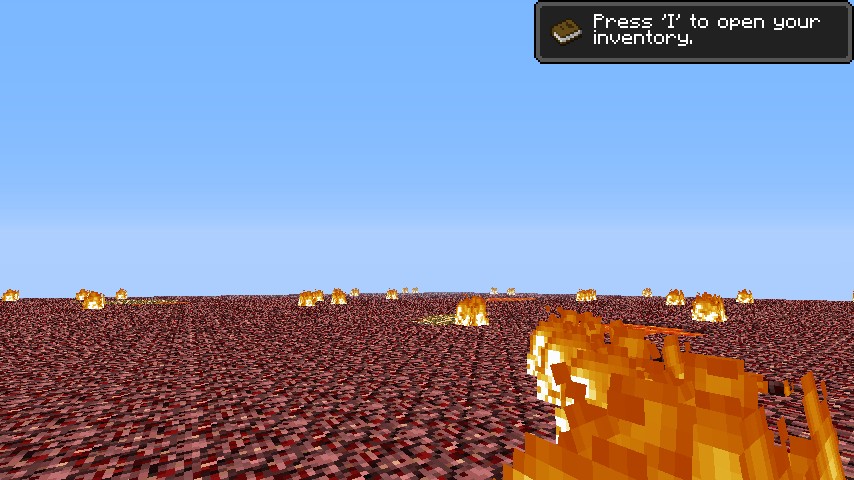 Nether Island Survival Minecraft Map