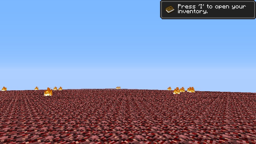 Nether Island Survival Minecraft Map