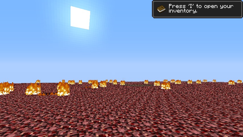 Nether Island Survival Minecraft Map