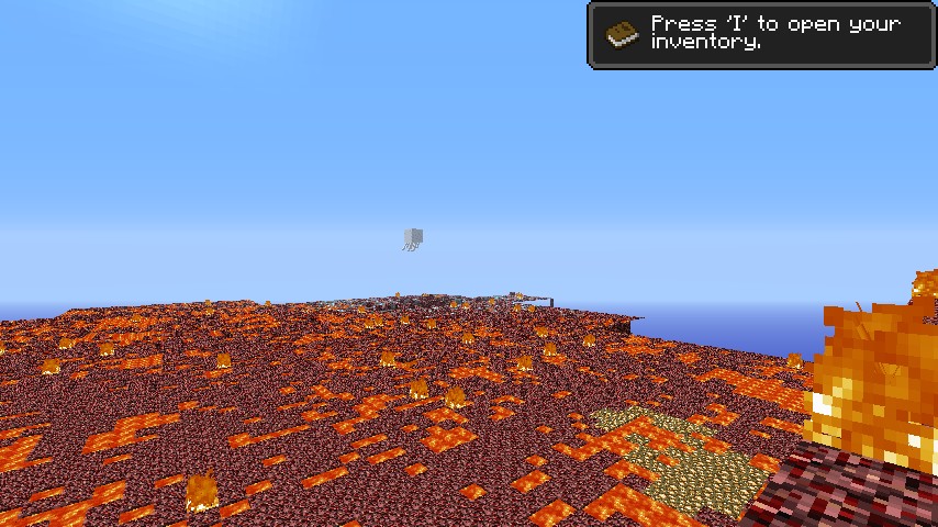 Nether Island Survival Minecraft Map