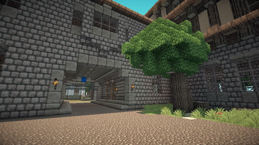 Discworld - Pseudopolis Yard Watchhouse: Ankh-Morpork Minecraft Map