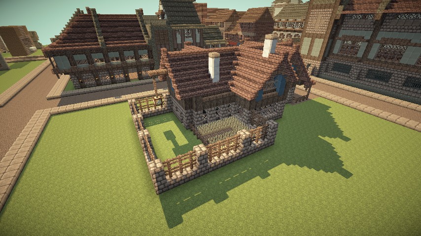 Discworld - Random shops and Taverns: Anhk-Morpork Minecraft Map