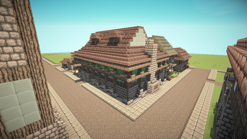 Discworld - Random shops and Taverns: Anhk-Morpork Minecraft Map