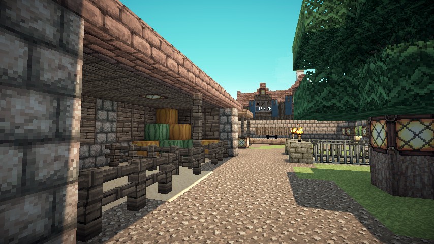 Discworld - Random shops and Taverns: Anhk-Morpork Minecraft Map
