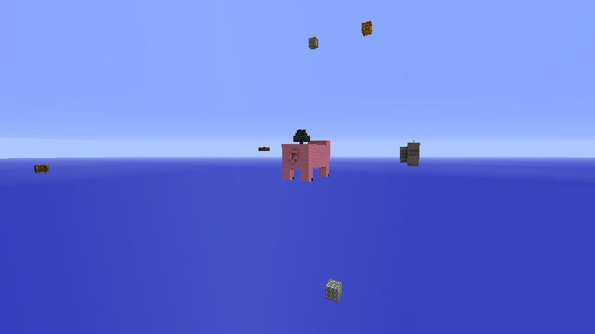 Survive the Pig Minecraft Map