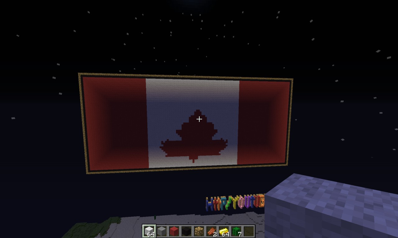Canada Flag Minecraft Map
