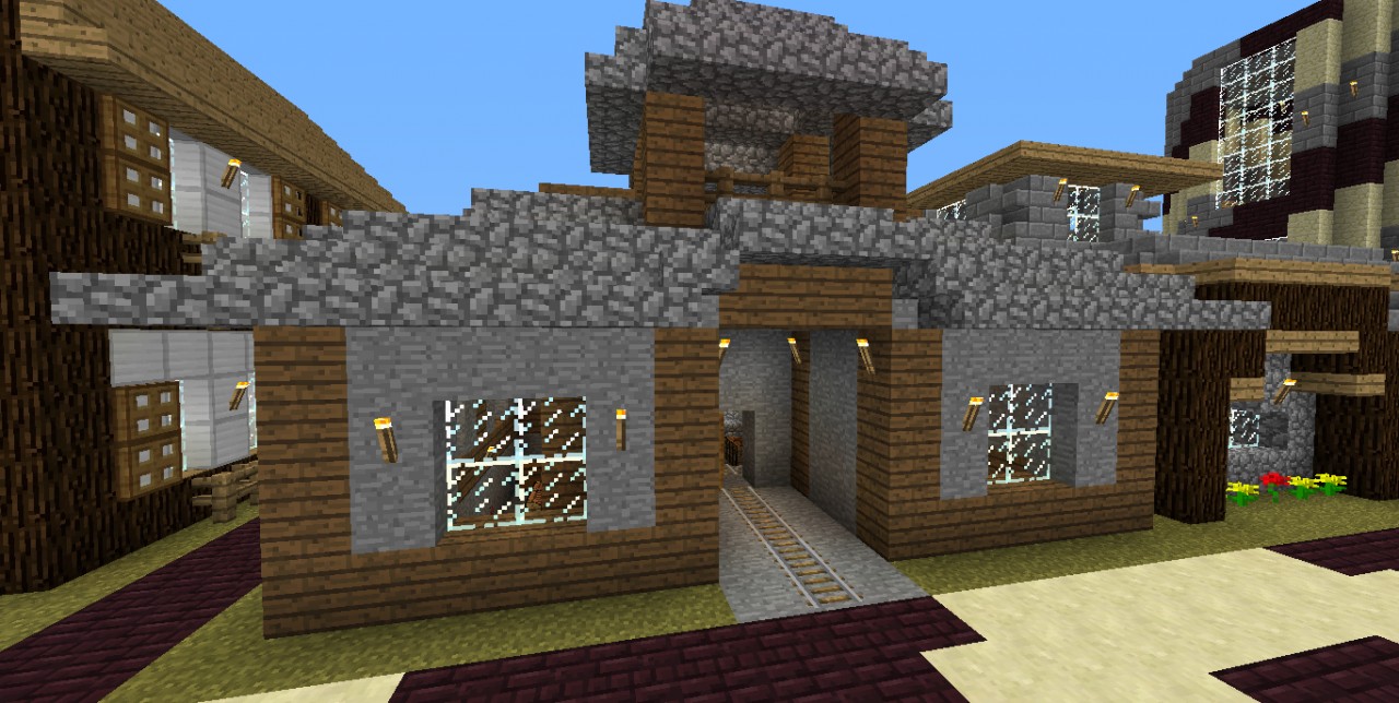 The Merchant District Minecraft Map