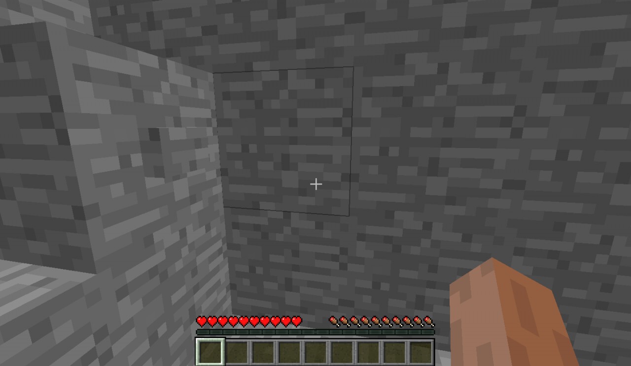 secret mountain piston base Minecraft Map