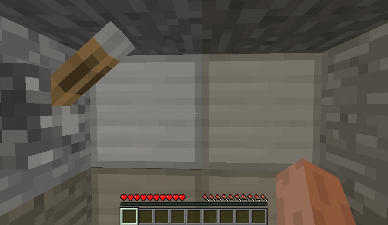 secret mountain piston base Minecraft Map