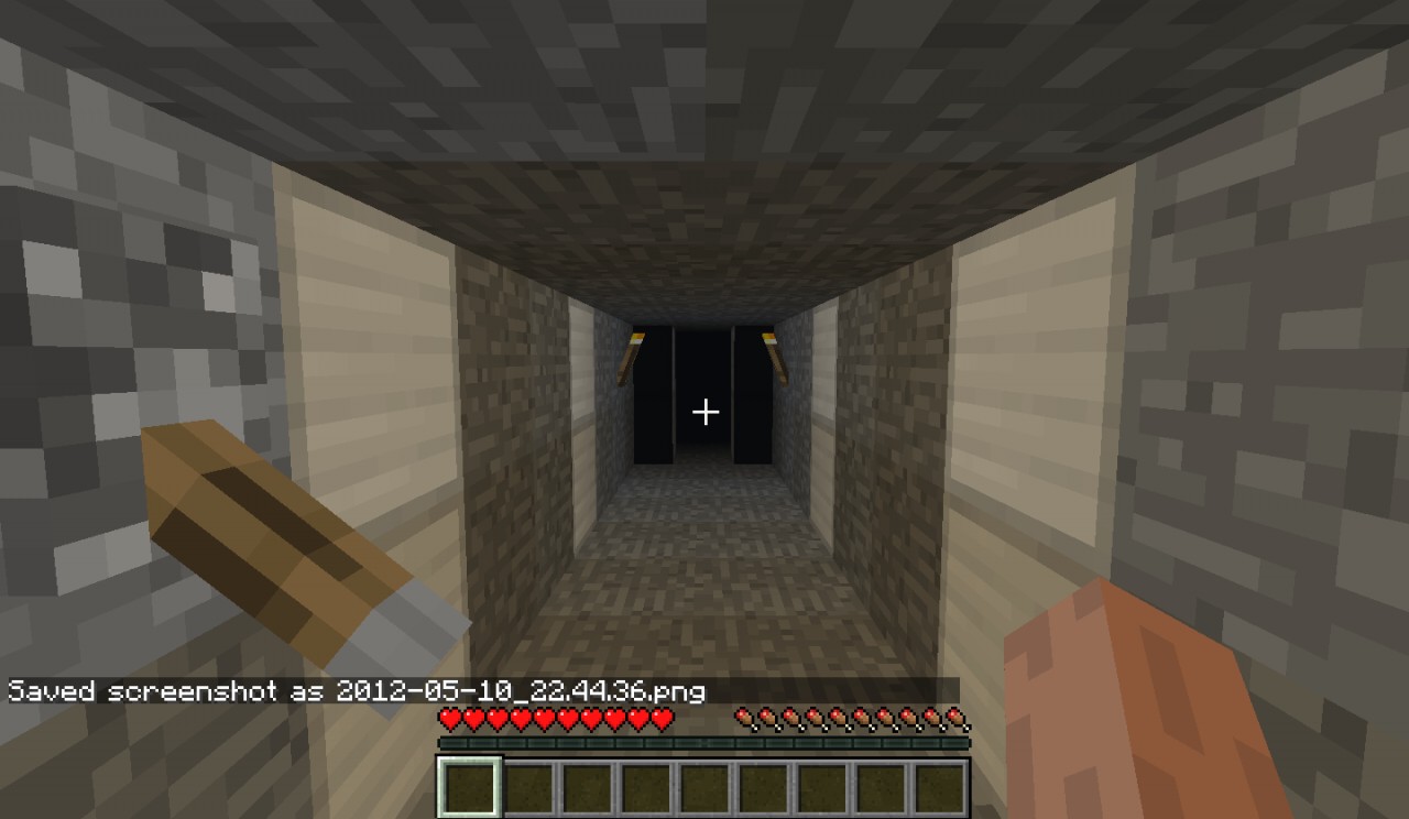 secret mountain piston base Minecraft Map