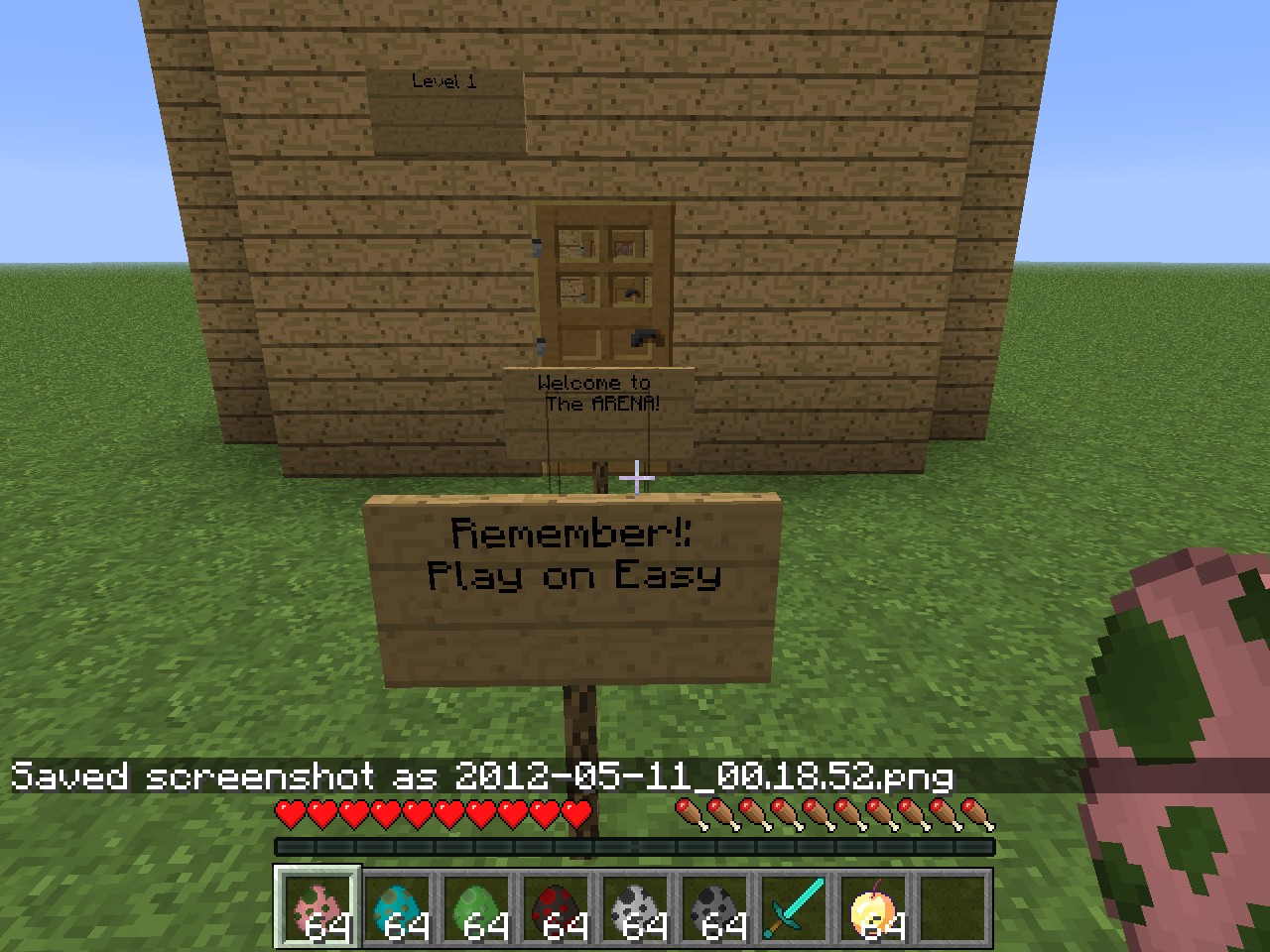 The Arena Beta Minecraft Map