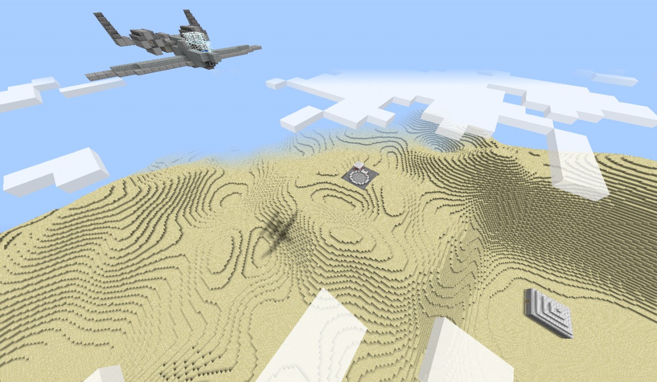 Desert Military Base Reloaded V2 (Cancelled) Minecraft Map
