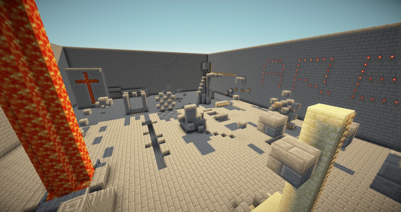 PVP Arena! - Because fighting is fun! Minecraft Map