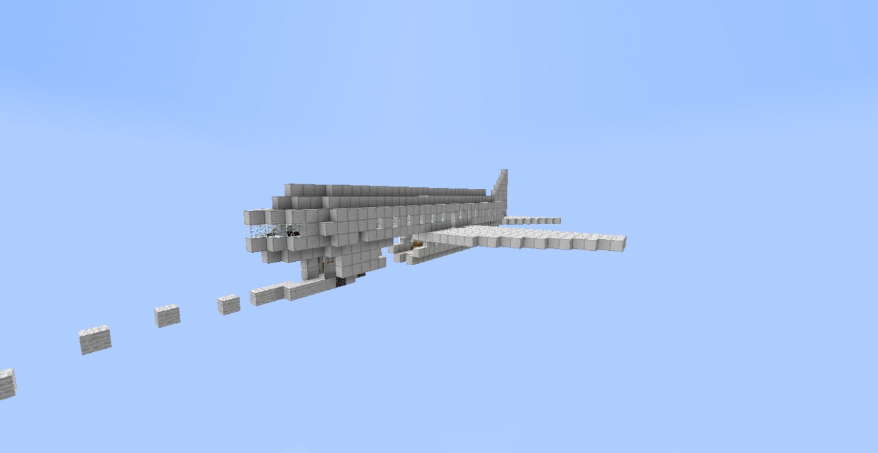 Plane Survival Minecraft Map