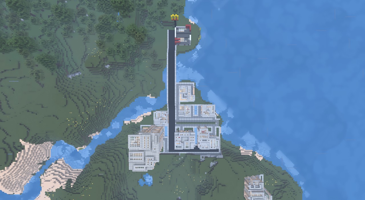 Modern Town Project Minecraft Map