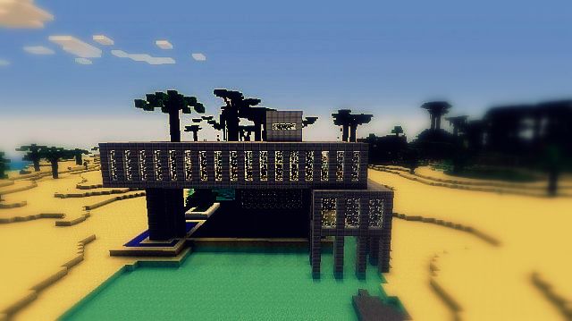 Modern Tiki Minecraft Map