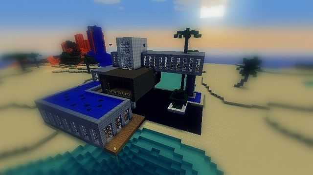 Modern Tiki Minecraft Map