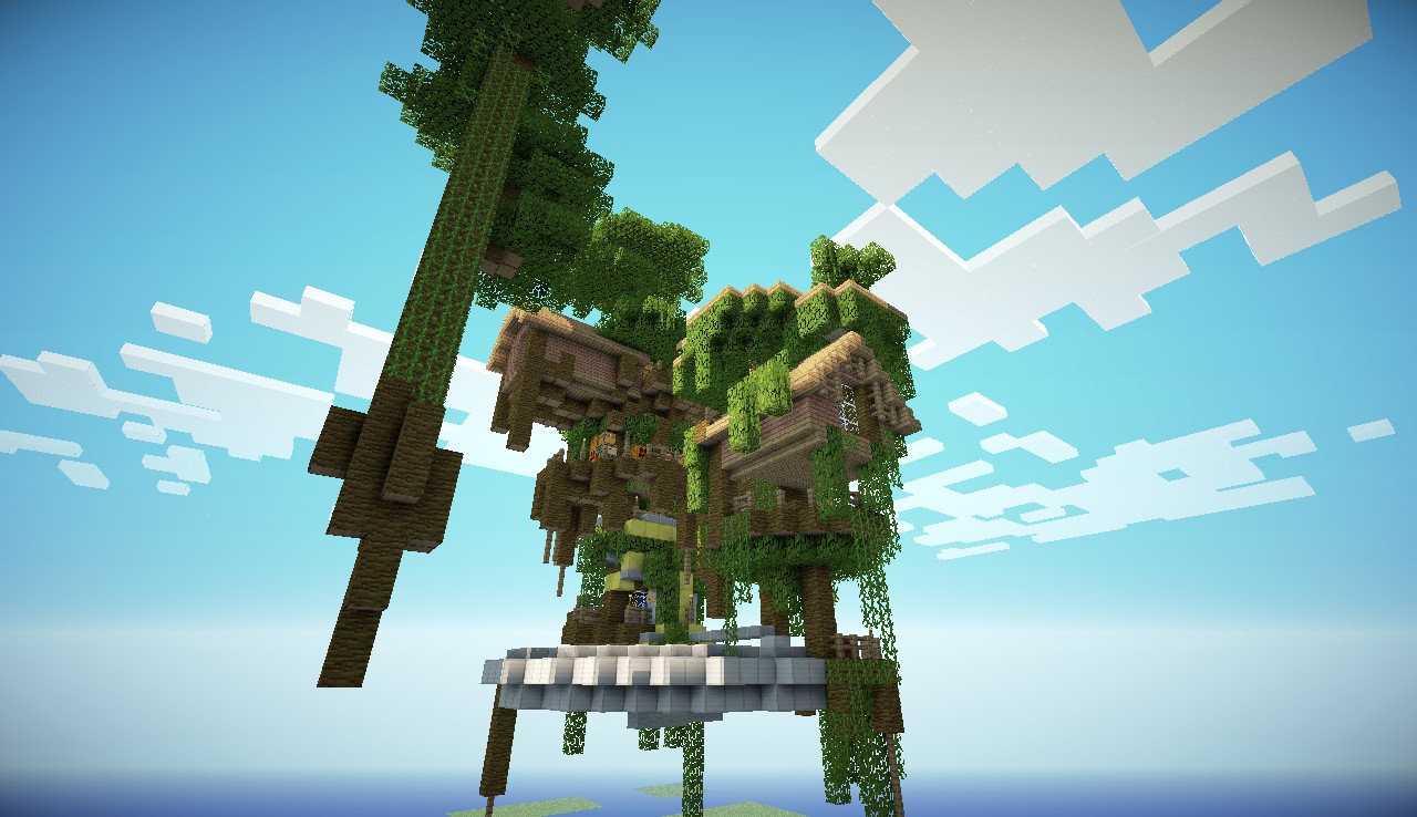 FlyingTreeVillage Minecraft Map