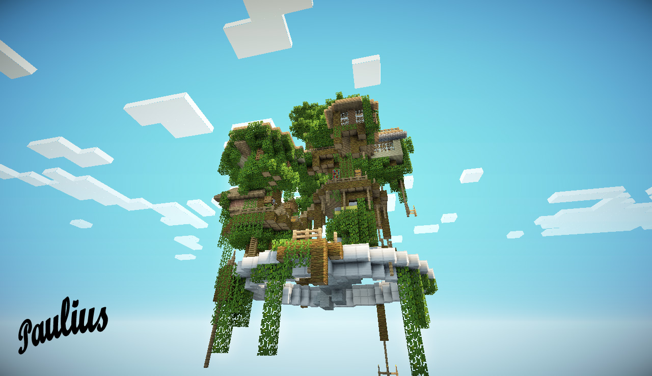 FlyingTreeVillage Minecraft Map