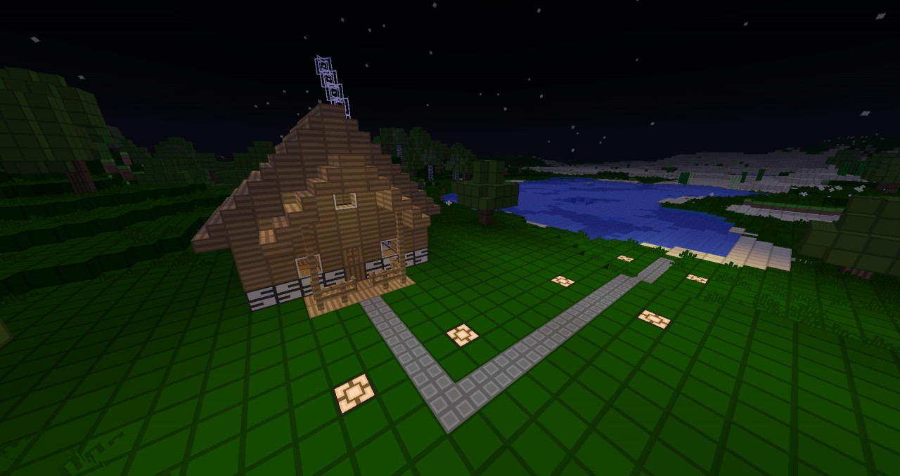 Day/Night sensor lighting system (works!) Minecraft Map