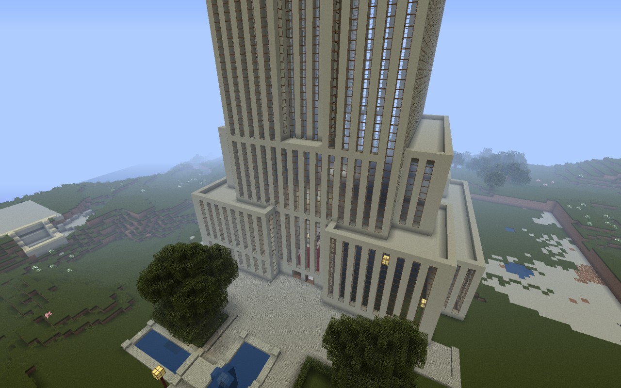 empire state building Minecraft Map
