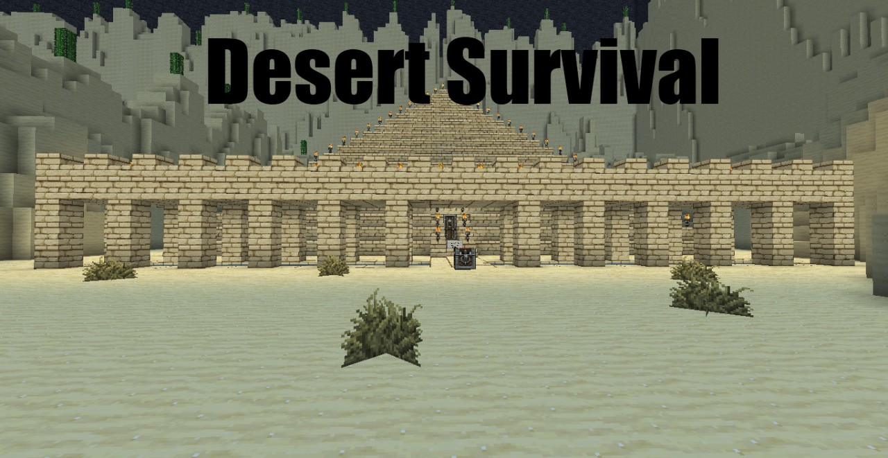 Desert Survival Minecraft Map