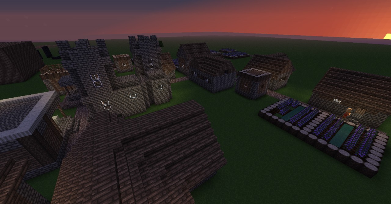 NPC Minecraft Village Minecraft Map
