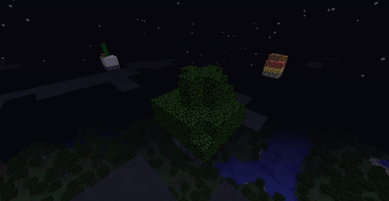 A Cube In The Sky (take a better project) Minecraft Map