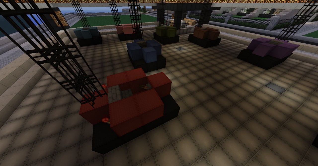 Breakc0re's Bumper Cars Minecraft Map