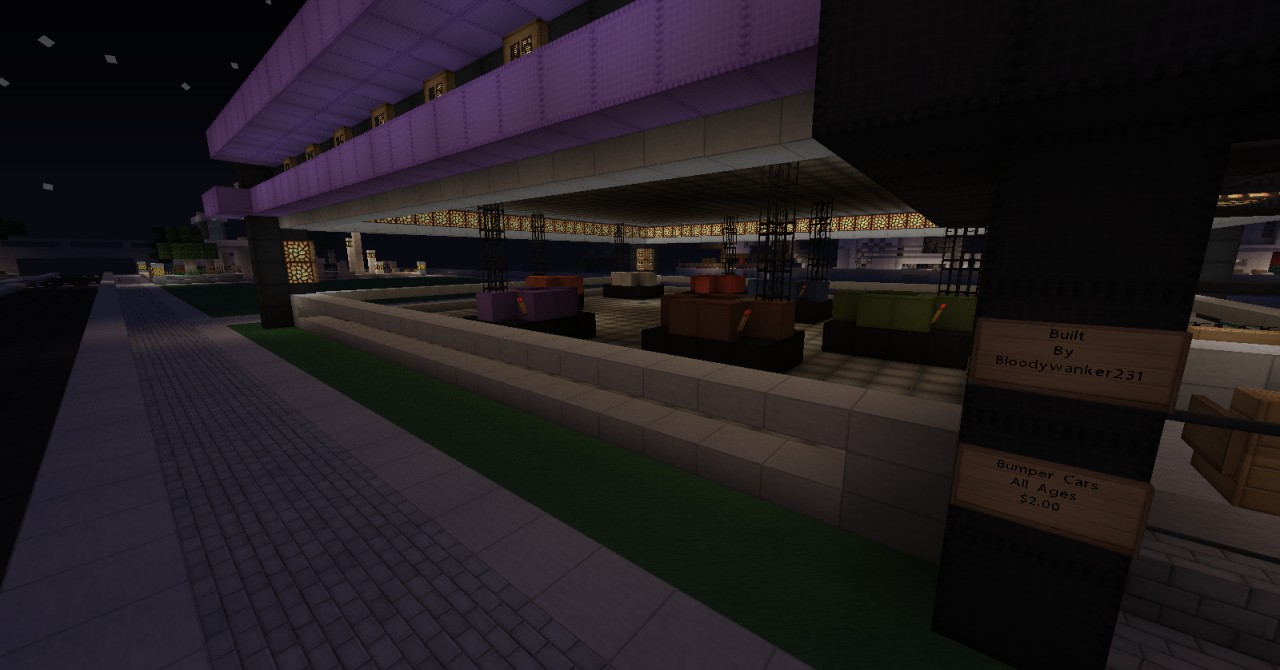 Breakc0re's Bumper Cars Minecraft Map
