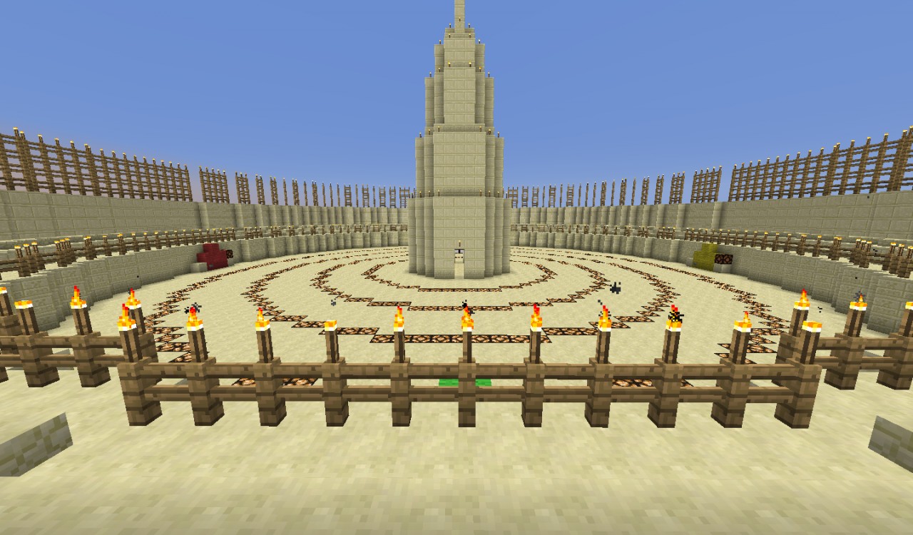 Greek Sandstone Server Spawn 2.0 Minecraft Map