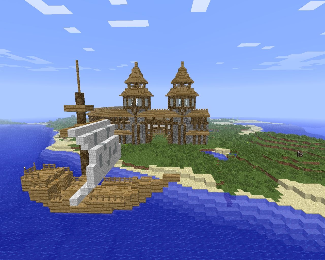 Mid Evil City Minecraft Map