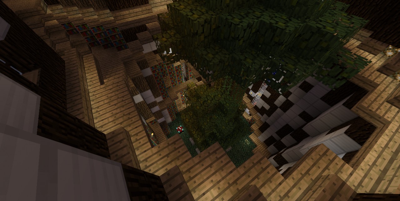 Library House Minecraft Map