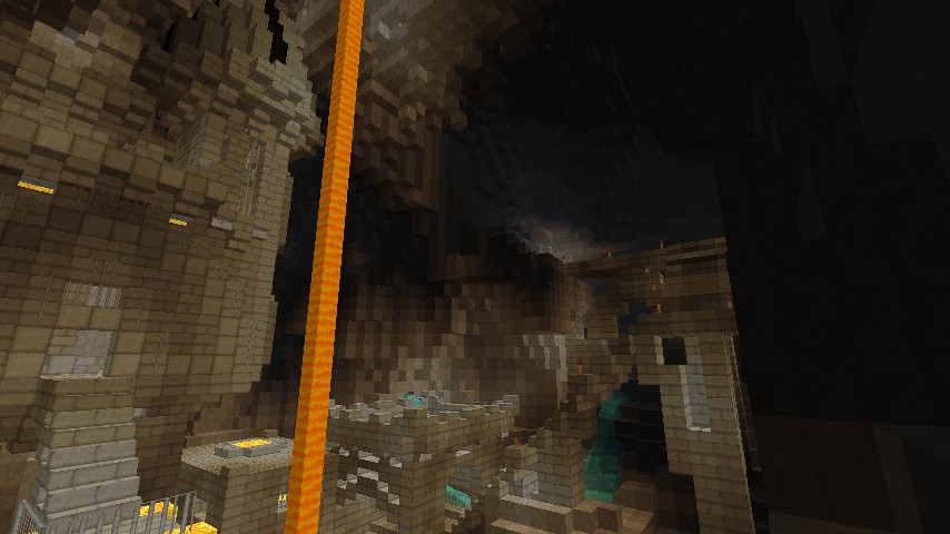 The hidden rock village|| Wip || Minecraft Map