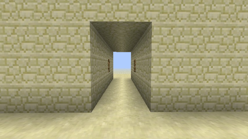 Minecraft Hidden Seamless Flush 3x2 door ! Minecraft Map