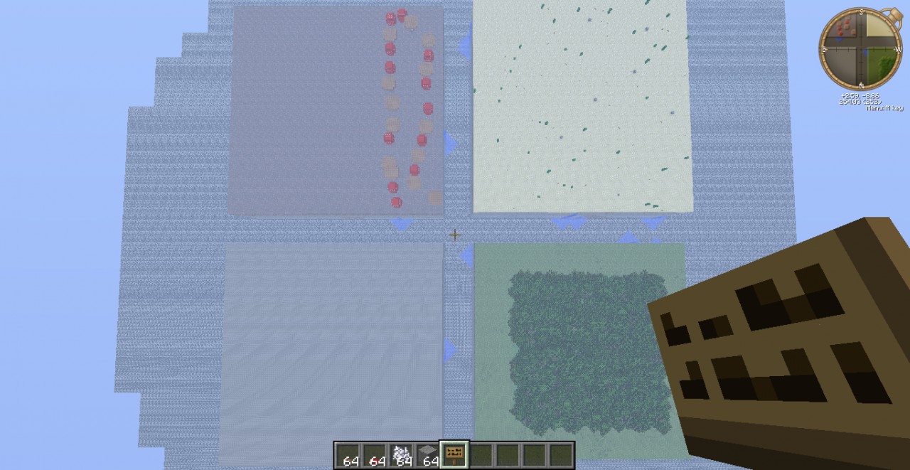 4Square Survival Minecraft Map