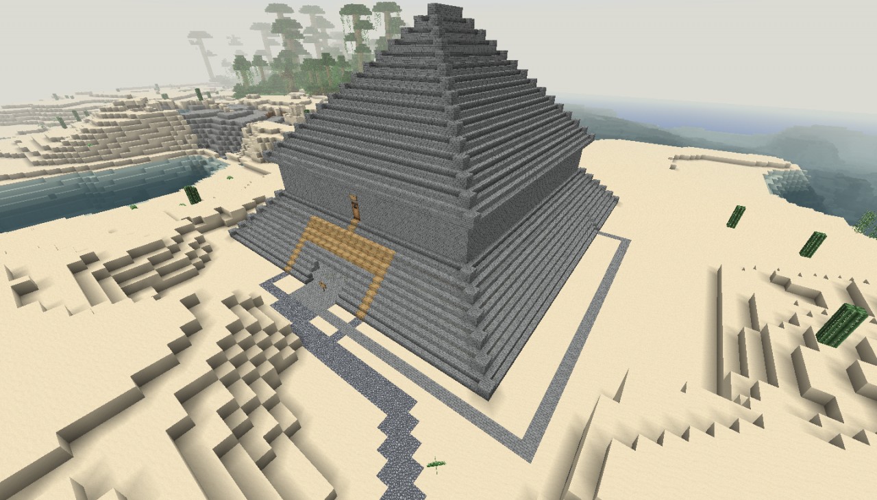 PyramidHouse Map Minecraft Map