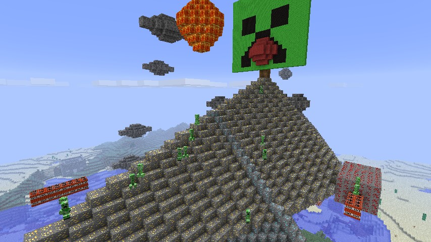 Creeper Attack!!! Minecraft Map