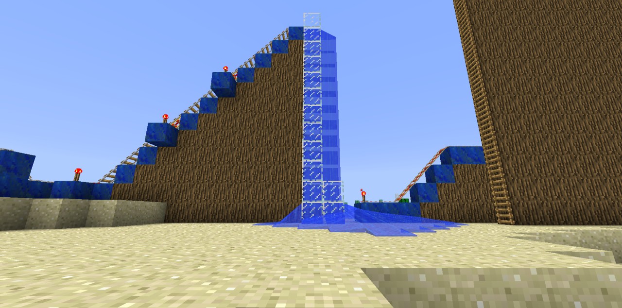 My First Roller Coaster Minecraft Map