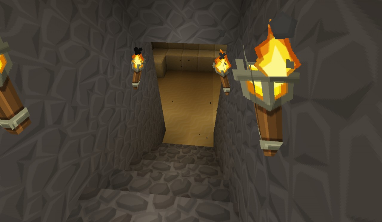 Underground Pyramid Minecraft Map