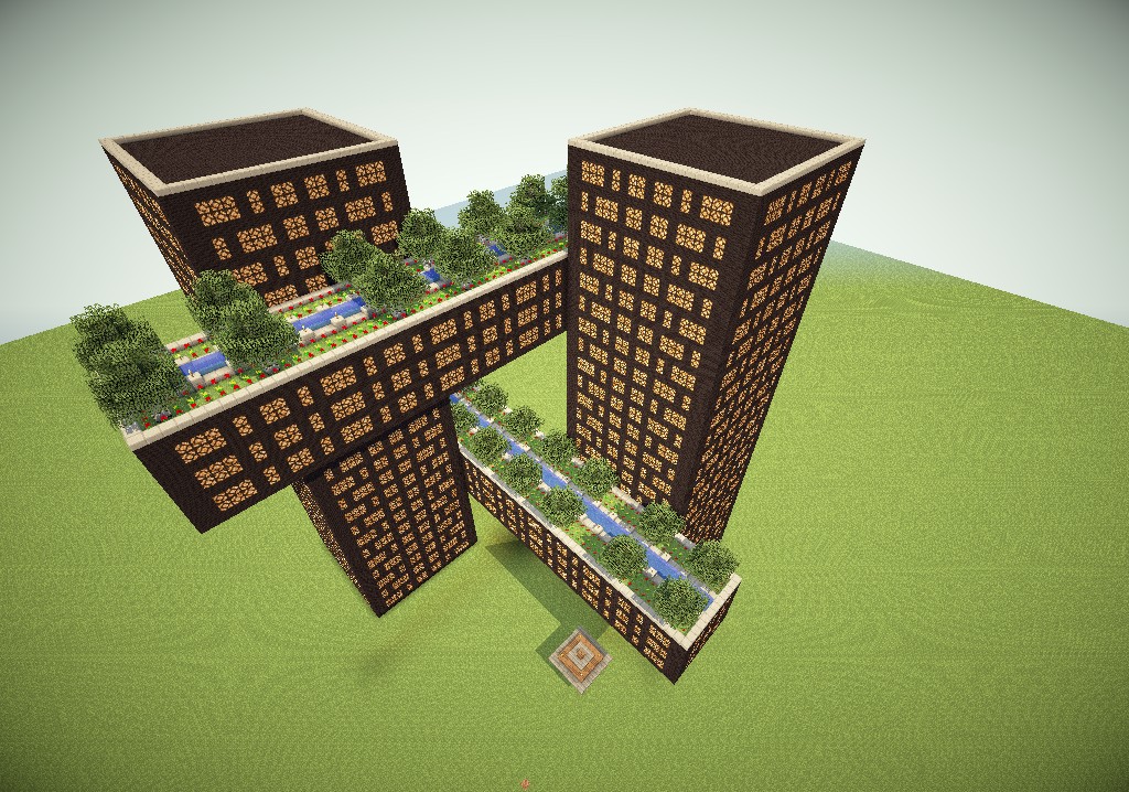 Modern building Minecraft Map